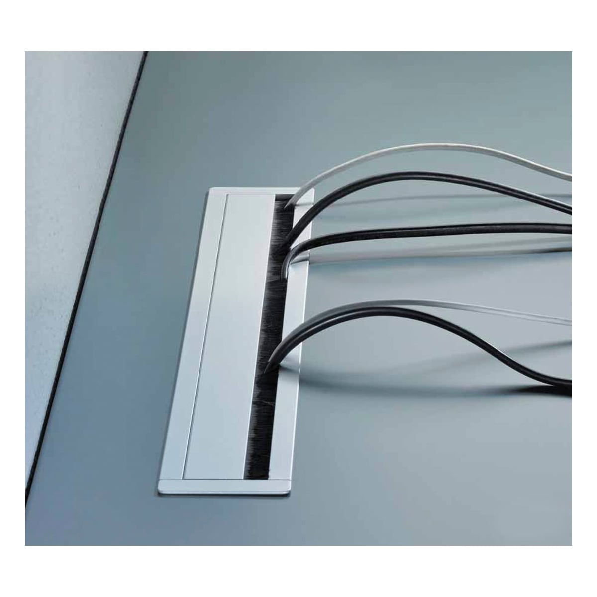 GIUSEPPE - Pasacables rectangular encastrable | Mengual